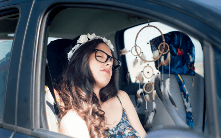How To Sleep In The Front Seat Of A Car {7 Easy Tips}