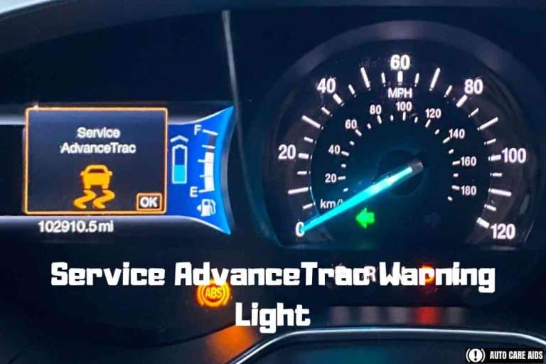 Service AdvanceTrac Warning Light (Causes & Fixes)